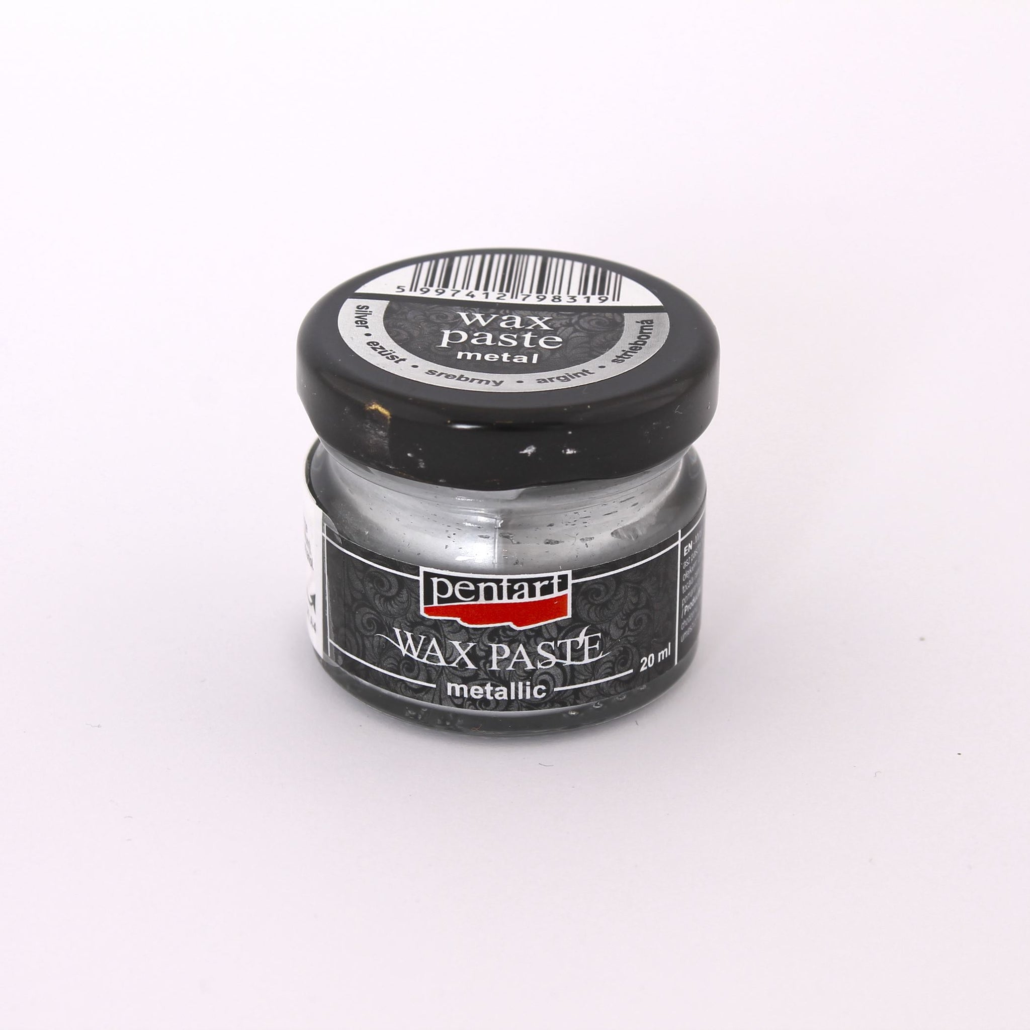 Pentart Metallic Wax Paste Silver – The Comfy Nest with Grace